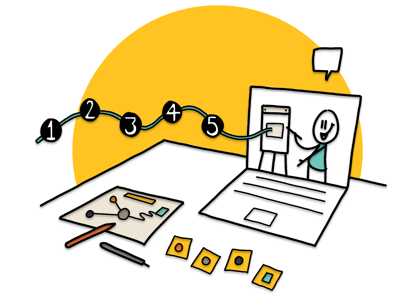 Online cursus tekenen bij De Betekenaar.